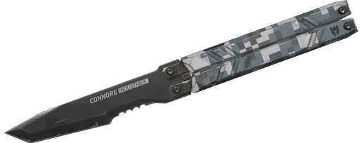 Recon Balisong (Blue Camo) | SkinRanks