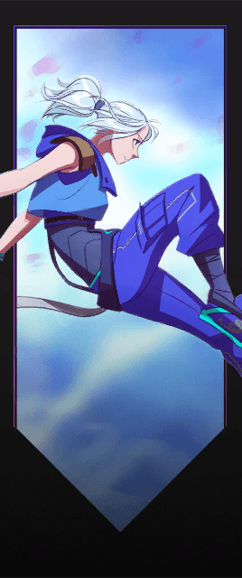 VALORANT GO! Vol. 1 Jett Card | SkinRanks